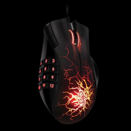 Razer Naga Molten Special Edition игровая мышь для ММОG