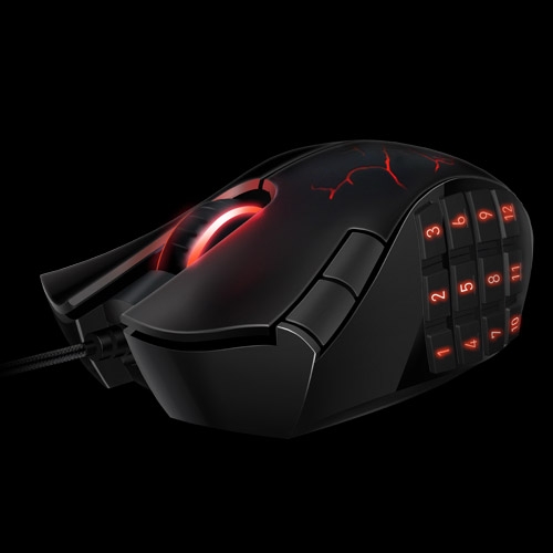 Razer Naga Molten Special Edition игровая мышь для ММОG