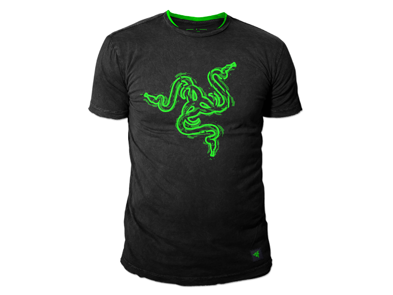 Razer Rattle T-shirt - футболка с логотипом Razer - купить в фирменном ...